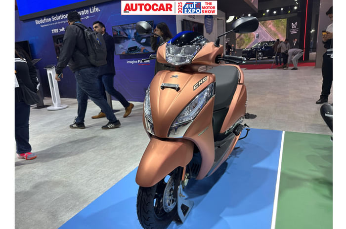 TVS Jupiter CNG debuts at Auto Expo, mileage, design | Autocar India